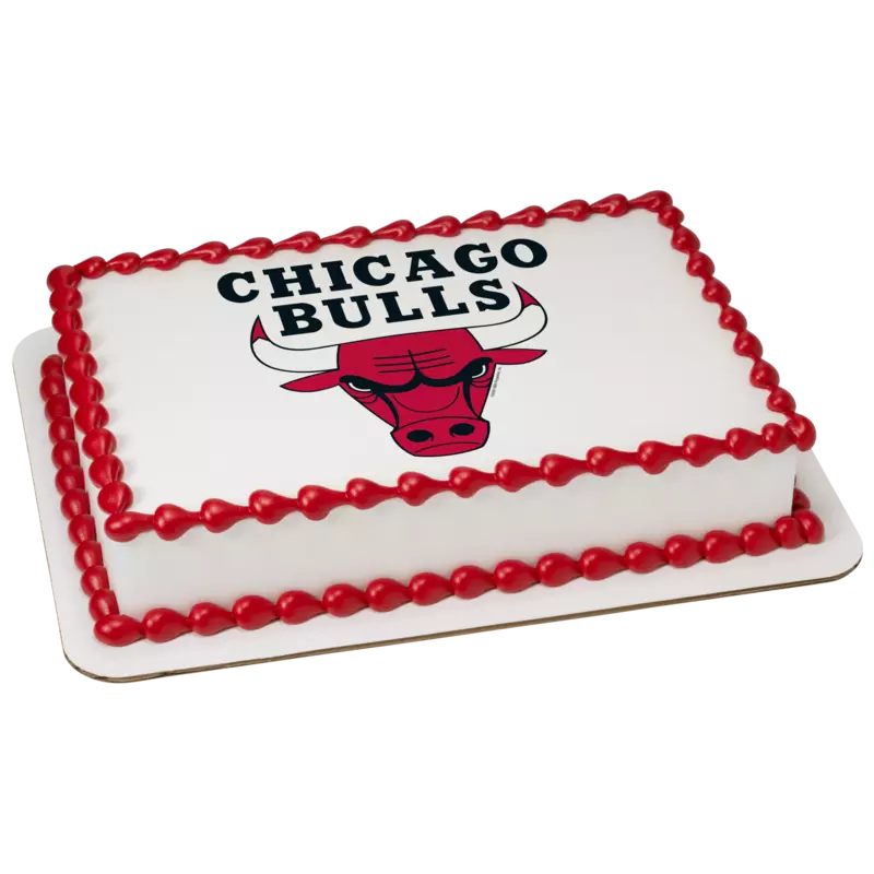 NBA Chicago Bulls Cake | Online Cake Ordering | Miles Farmers Market