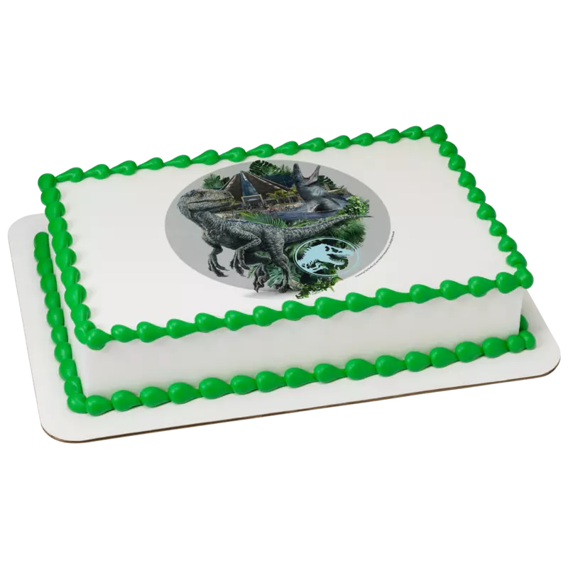Jurassic World Raptor Paddock Cake | Online Cake Ordering | Miles ...